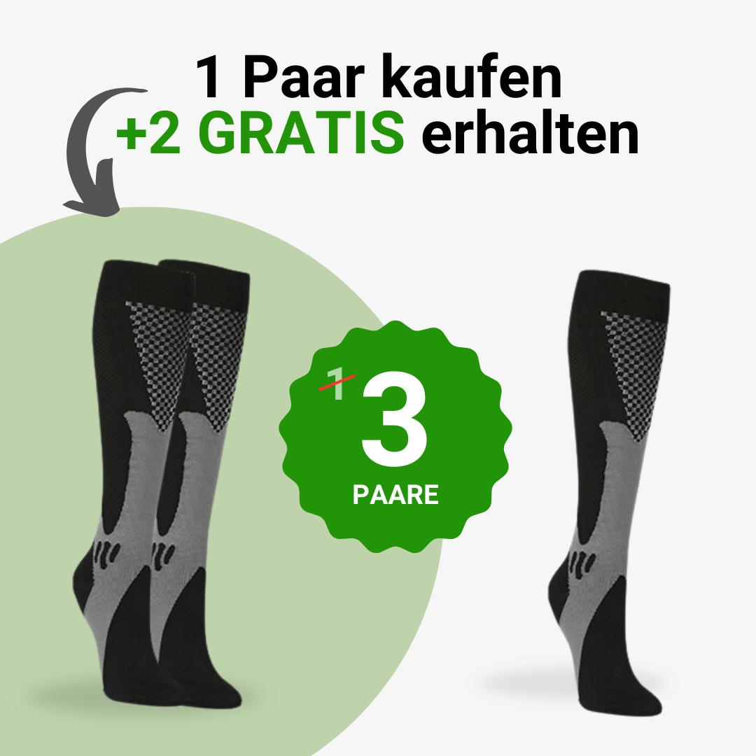 ORTHOLEG® Spezial Kompressionsstrümpfe für schmerzfreie Beine & Füße ...